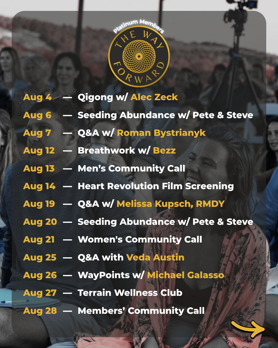 September Calendar of Events - The Way Forward